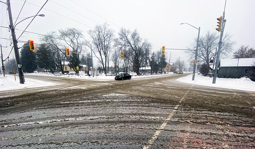 Winter Storm hits area - The Turtle Island News